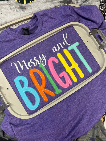 MERRY & BRIGHT - Fleece Letters – Sew Fancy Designs